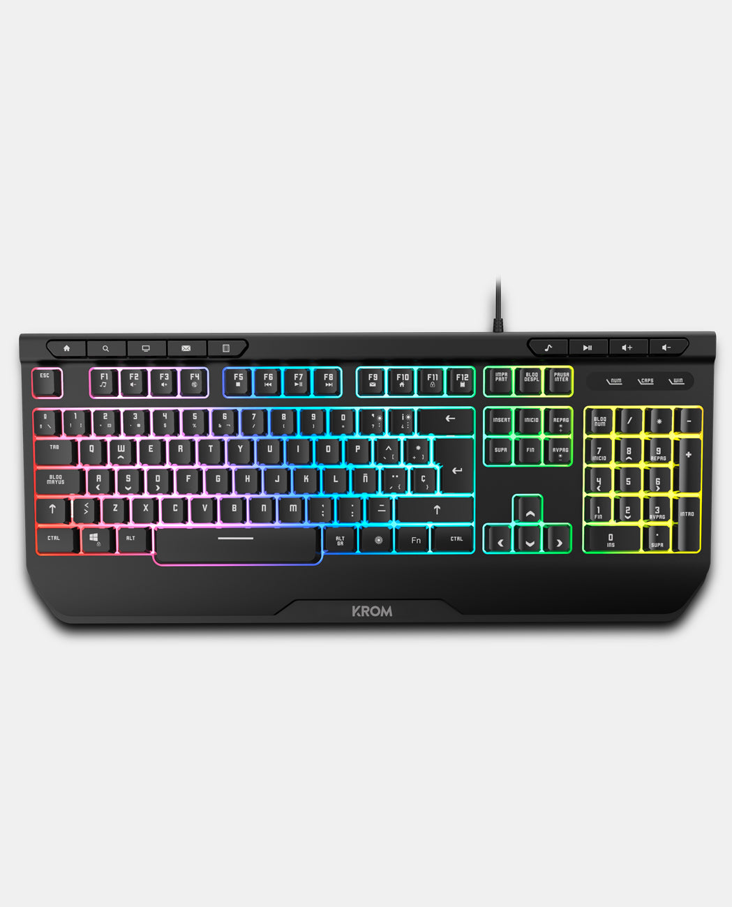 Pack gaming Krom Kenya (teclado+ratón+alfombrilla+ auriculares) – Krom ...